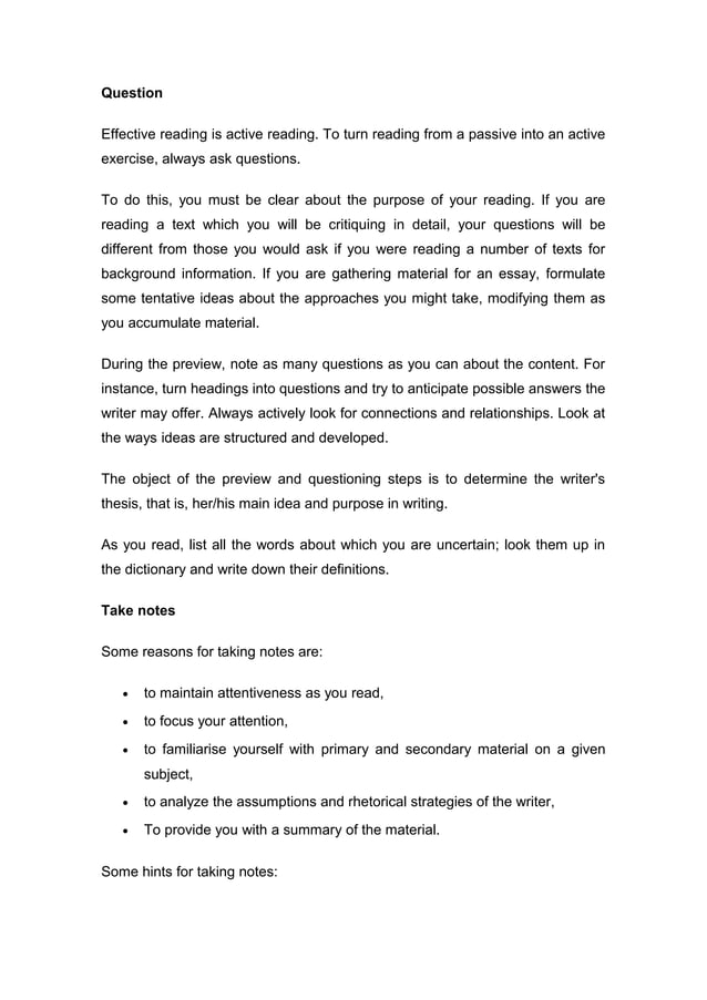 Writing techniques | PDF