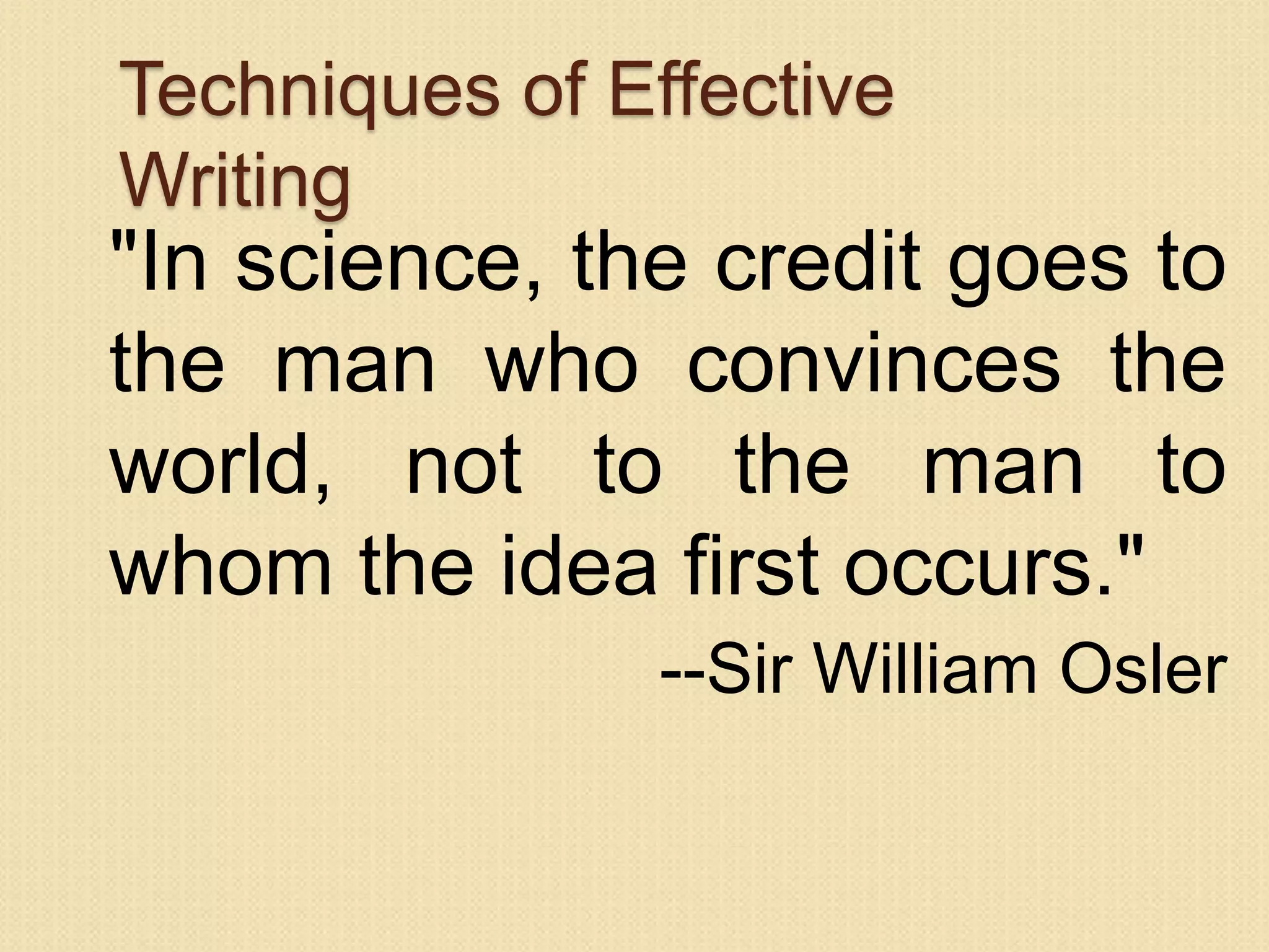 Writing techniques.ppt