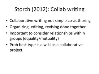 Writing & technology | PPT