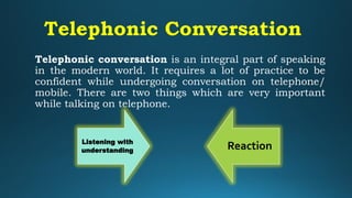 Writing Telephone Conversations | PDF