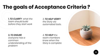Writing test cases from user stories and acceptance criteria | PPTX