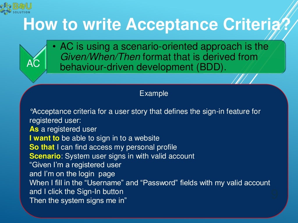 Writing Test Cases From User Stories And Acceptance Criteria