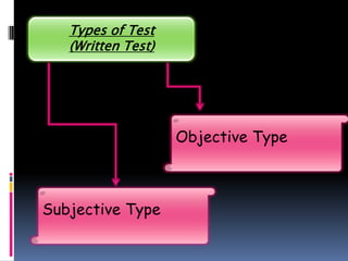 Writing Test Items | PPT