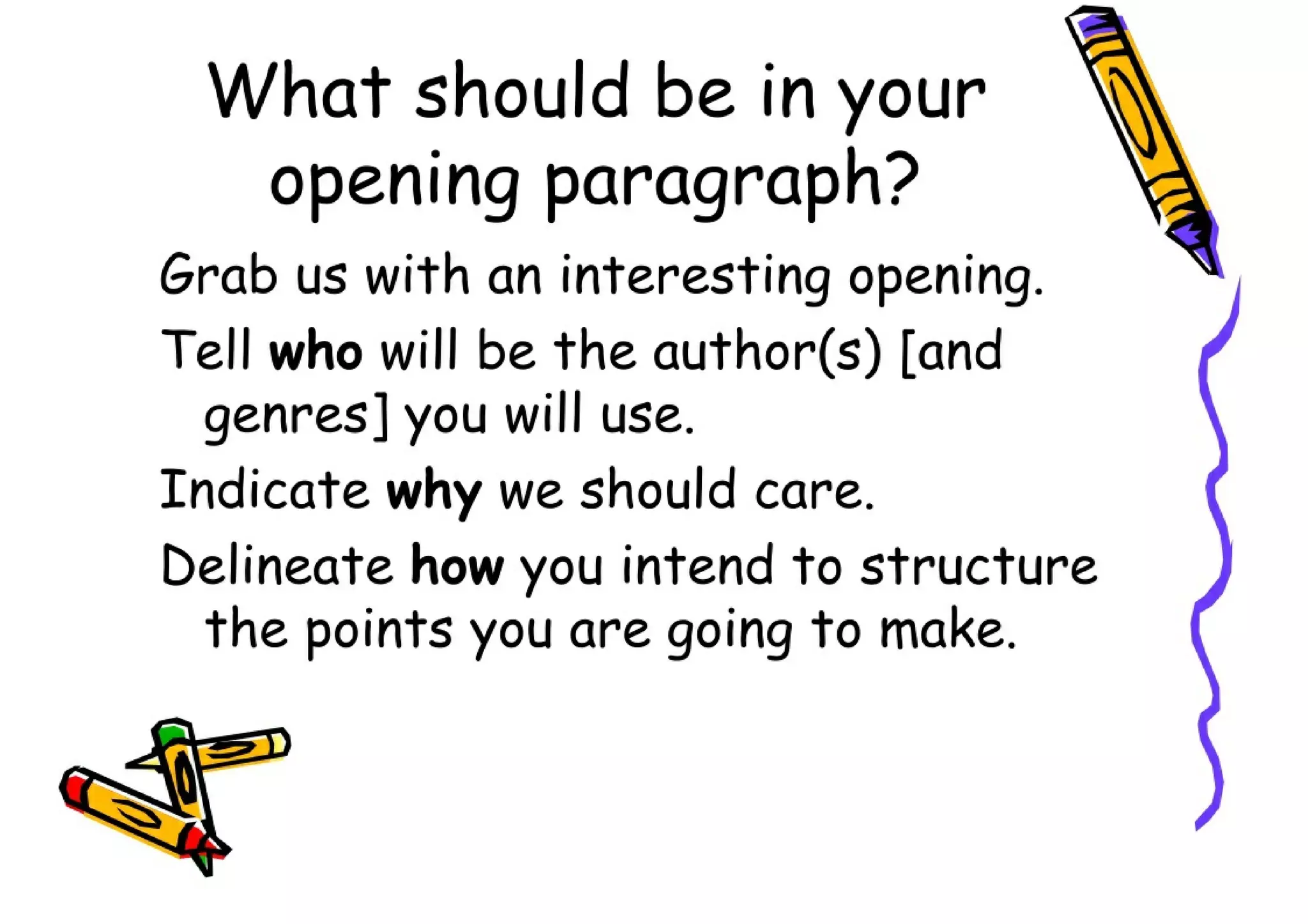 Writing The 5-Paragraph Essay | PPT