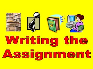 Higher History assignment - Writing the assignment | PPT