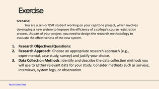 Writing the Design and Methodology in Research | PPTX