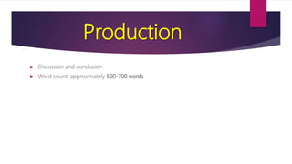 Writing the discussion and conclusion | PPTX