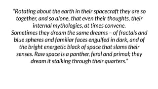 Writing the Earth from Space_ Using 'Orbital' in the classroom | PPT