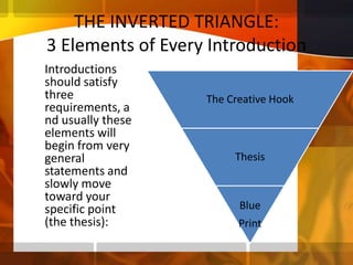 Writingthe introduction | PPTX