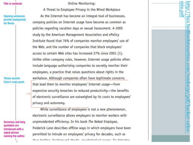 Writing the introduction mla | PPT