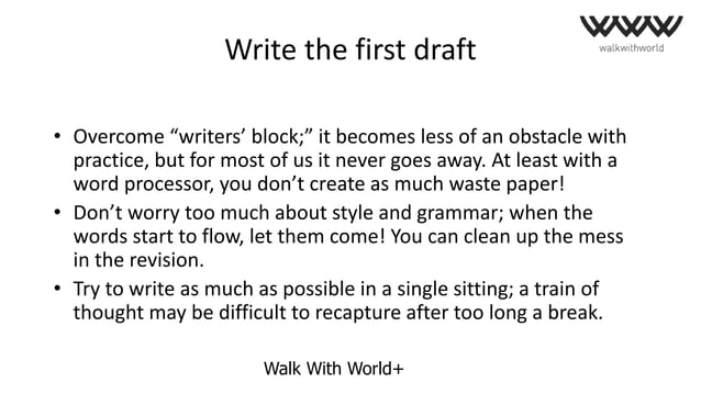 Writing a technical paper | PPTX | Publishing Industry | Industries