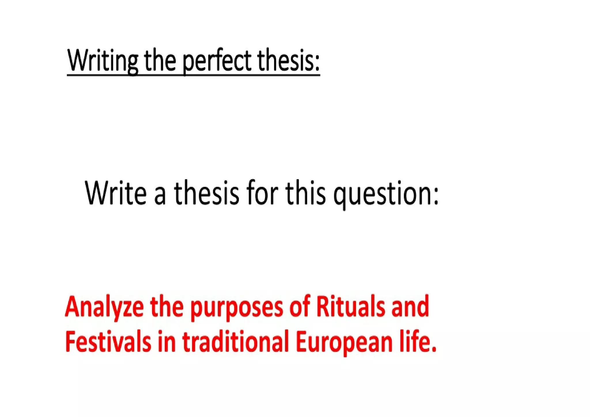 Writing The Perfect DBQ | PDF