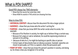 Writing The Perfect DBQ | PDF