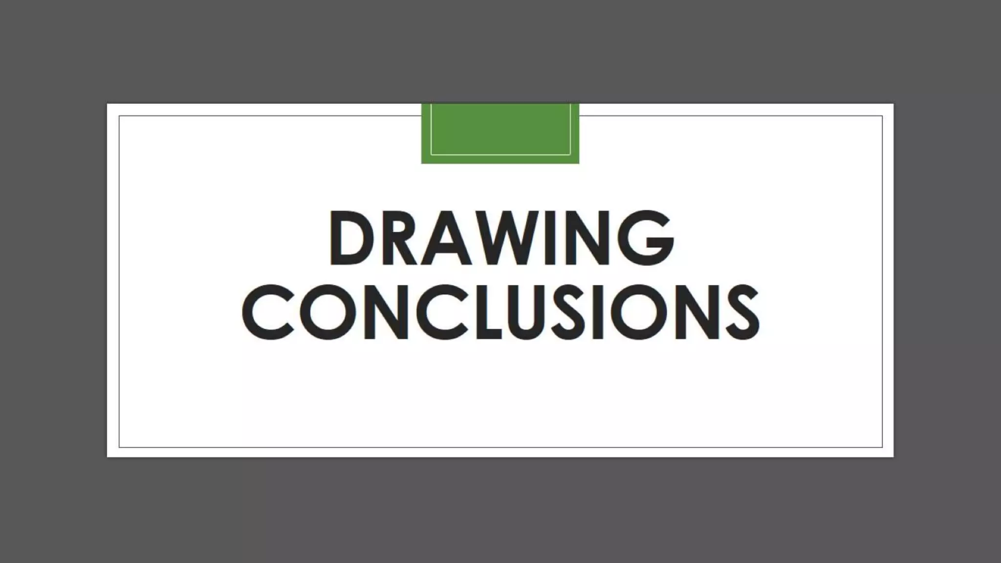 Writing the Research Findings, Conclusions, Recommendations and ...