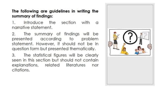 Writing the Research Findings, Conclusions, Recommendations and ...