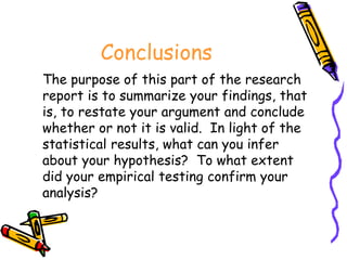 Writing the Research Report.ppt