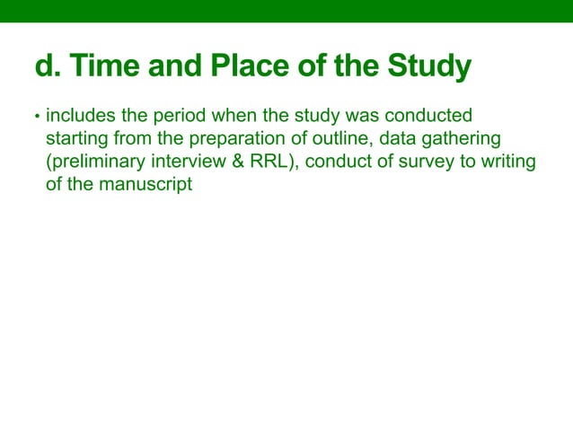 Writing thesis chapters 1-3 guidelines | PDF