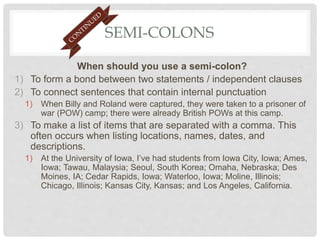 Writing Tips and Guidelines | PPT