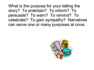 Writing tips for the personal narrative ppt | PPT