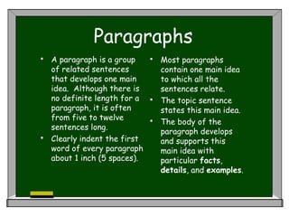 Writing tips revised | PPT