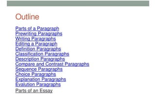 Writing Tips ( Toefl ESSAY) | PPT