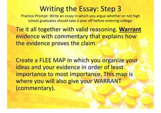 Writing To Argue | PDF | Secondary Education | Education