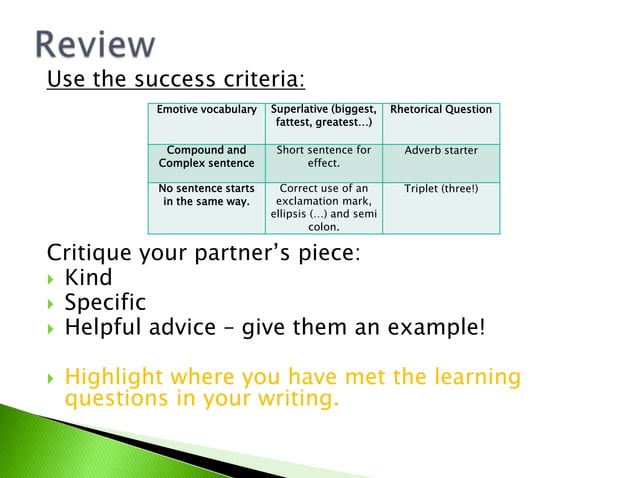 Writing to Argue | PPTX