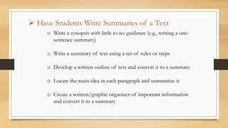 Writing to Read | PPTX | Educational Assessment | Education
