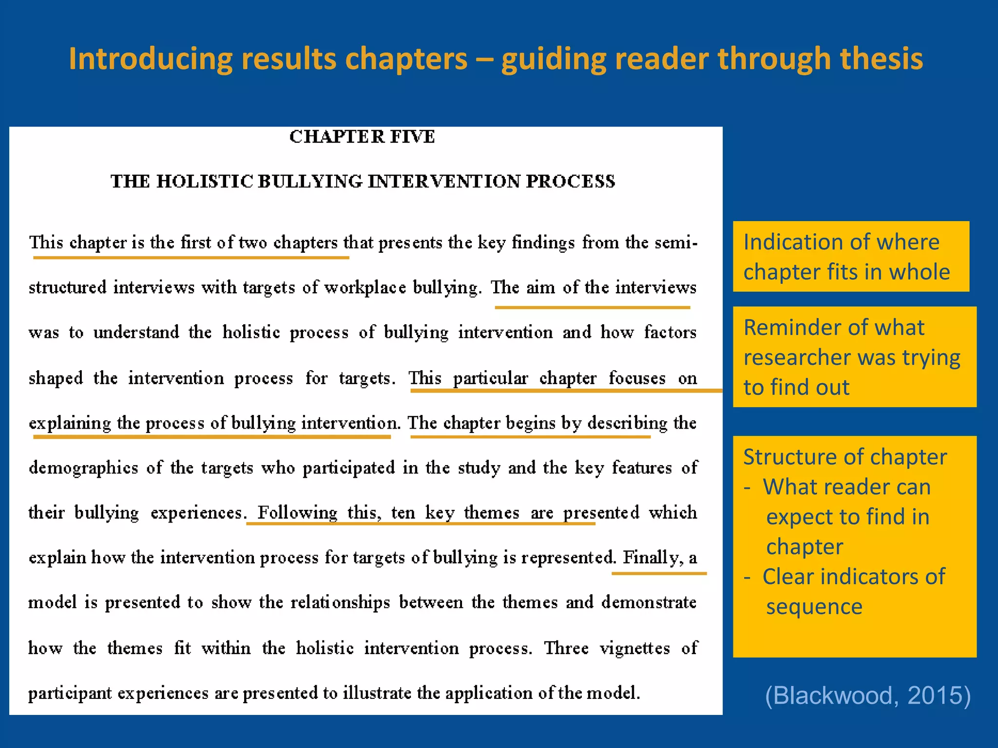 Writing up results and discussion for qualitative research | PPTX