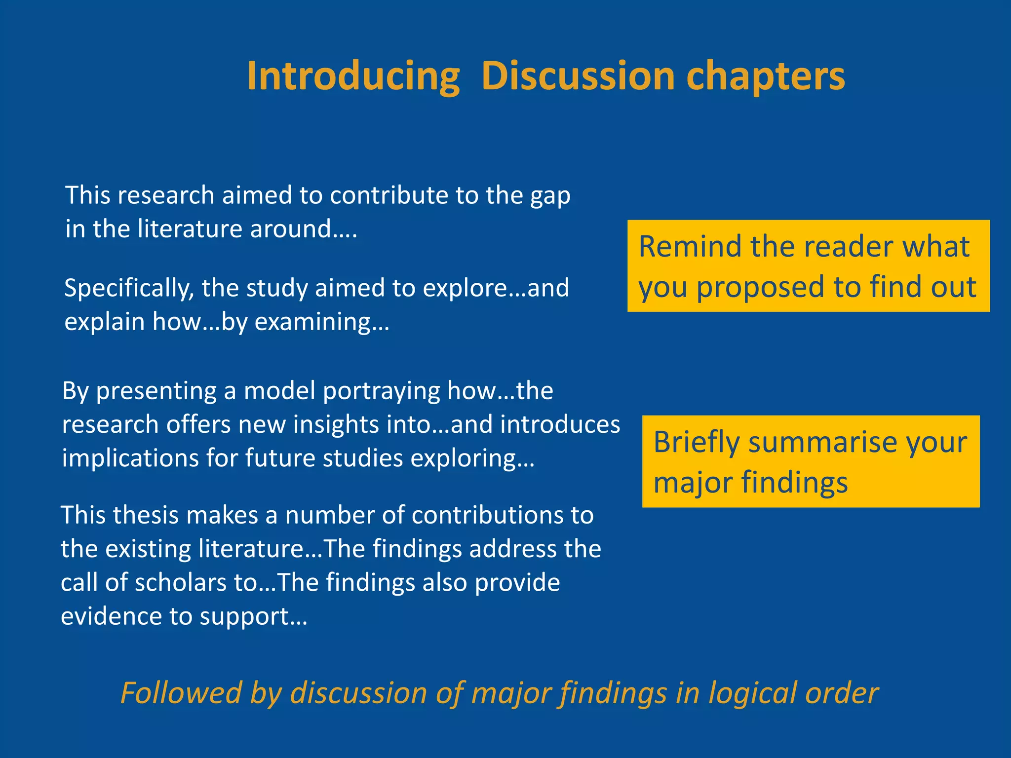 Writing up results and discussion for qualitative research | PPTX