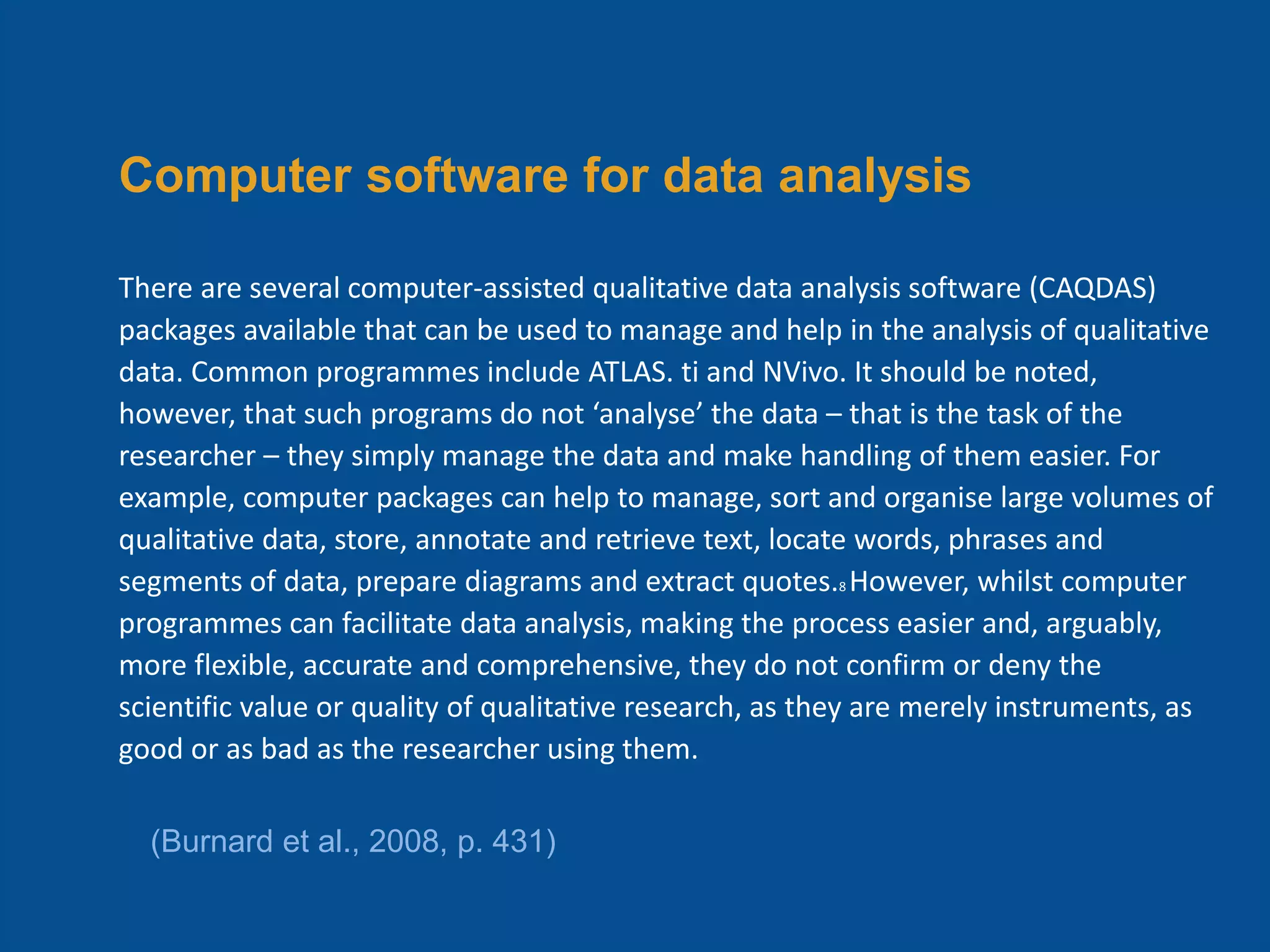 Writing up results and discussion for qualitative research | PPTX