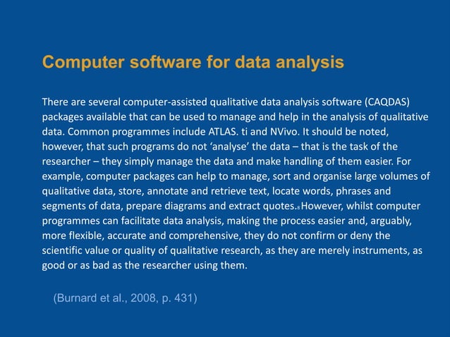 Writing up results and discussion for qualitative research | PPTX ...