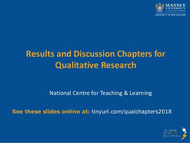 Writing Up Results And Discussion For Qualitative Research writing-up-results-and-discussion-for-qualitative-research