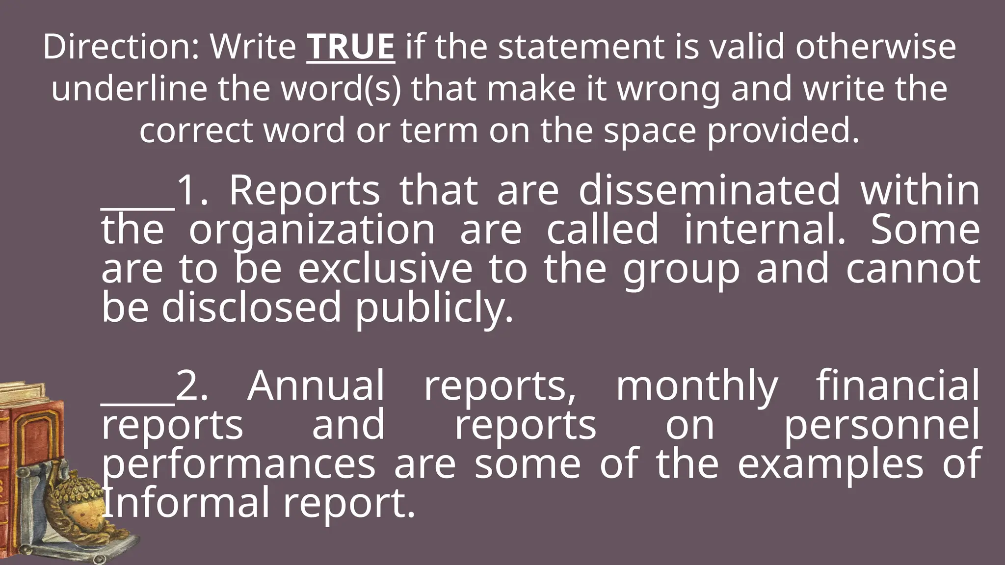 WRITING VARIOUS REPORTS - Repaired.pptx