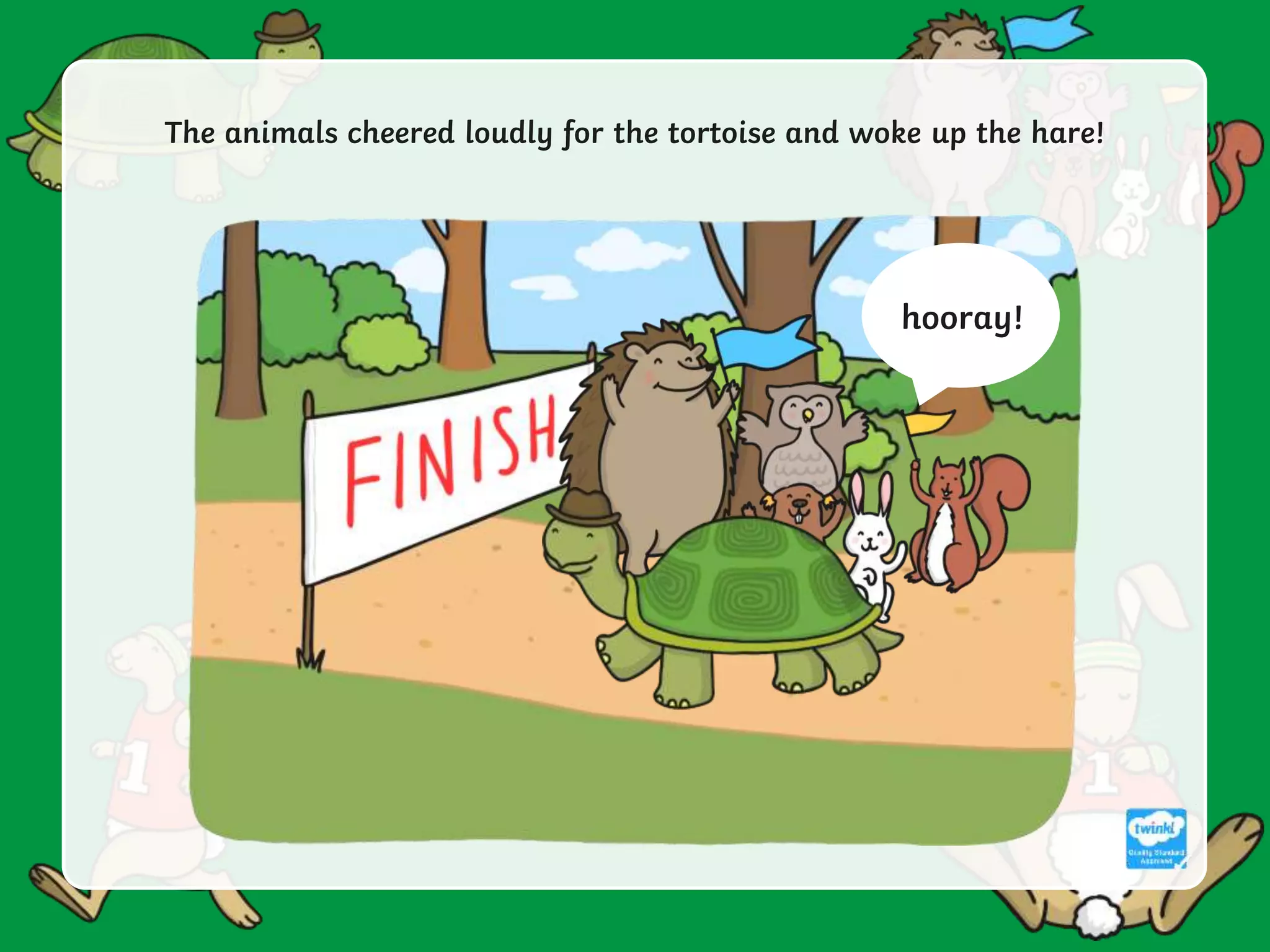 Writing week 2 hare and tortoise | PPT