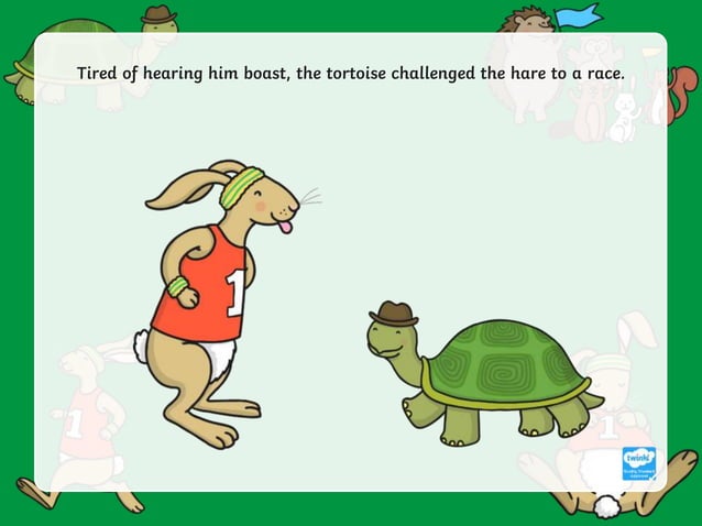 Writing week 2 hare and tortoise | PPT | Reptiles | Pets