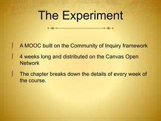 Writing with Dr. Lowenthal #humanmooc Chapter | PPTX | Social ...