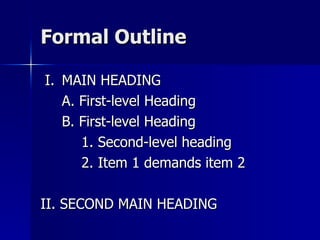 Writing Workshop 1 Handout | PPT