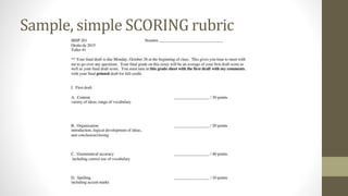 Writing world language | PPT