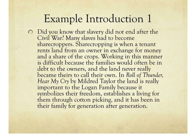 Writing Your Introduction | PPT