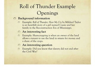 Writing Your Introduction | PDF