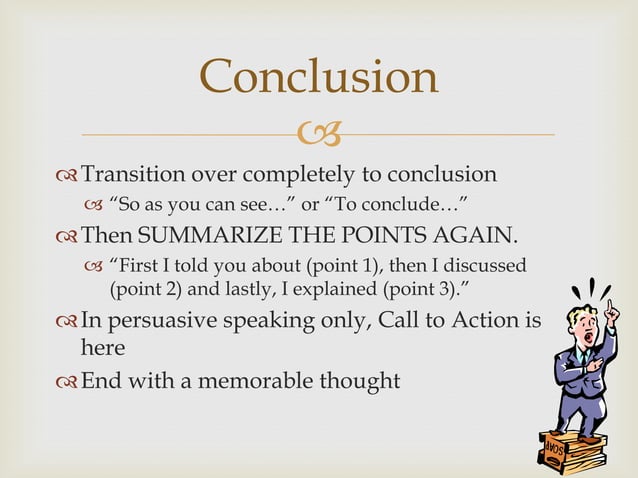 Writing your introduction, transitions, and conclusion | PPT