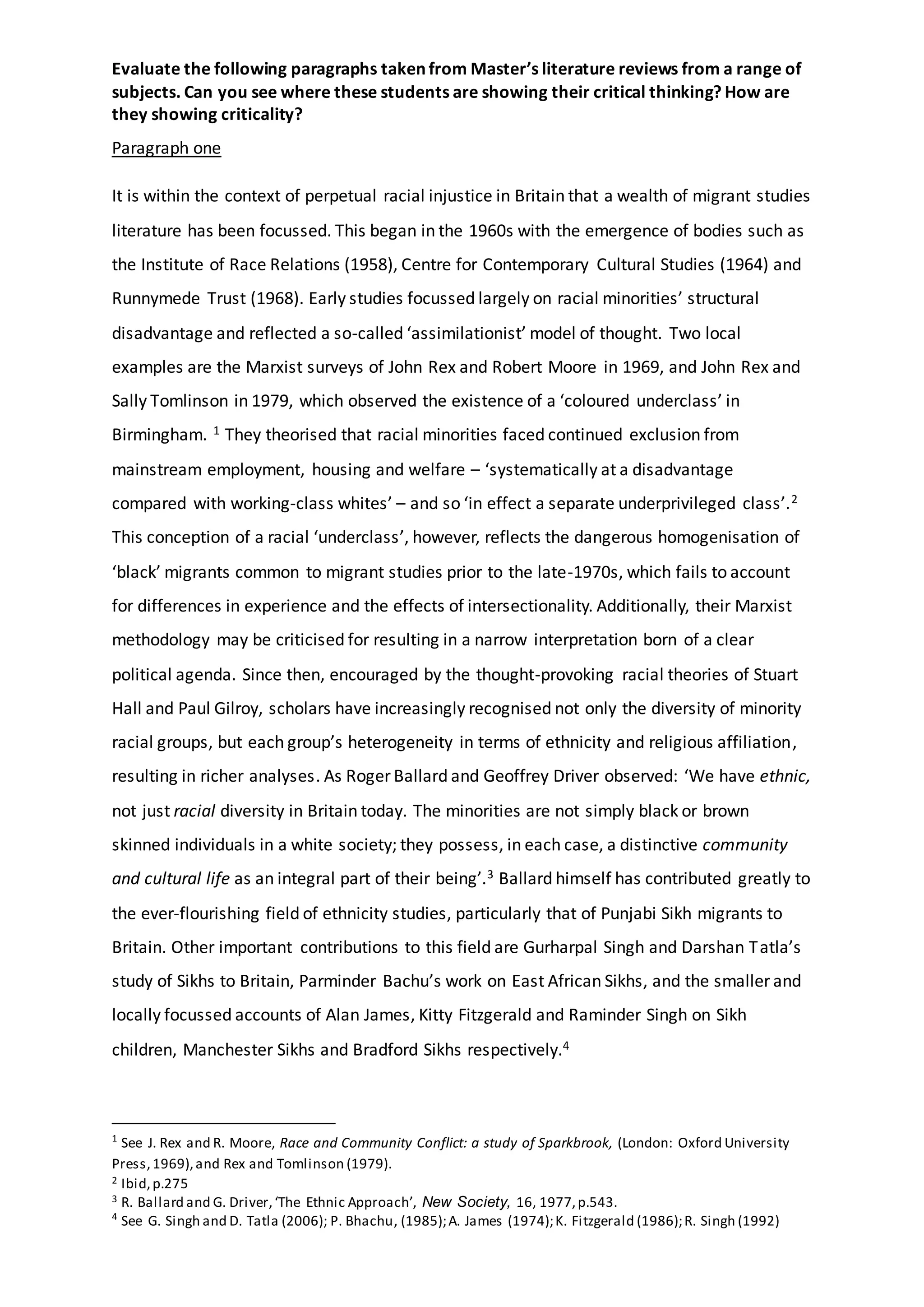 Writing your literature review worksheet | DOCX