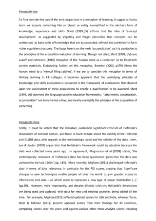 Writing your literature review worksheet | DOCX | Education