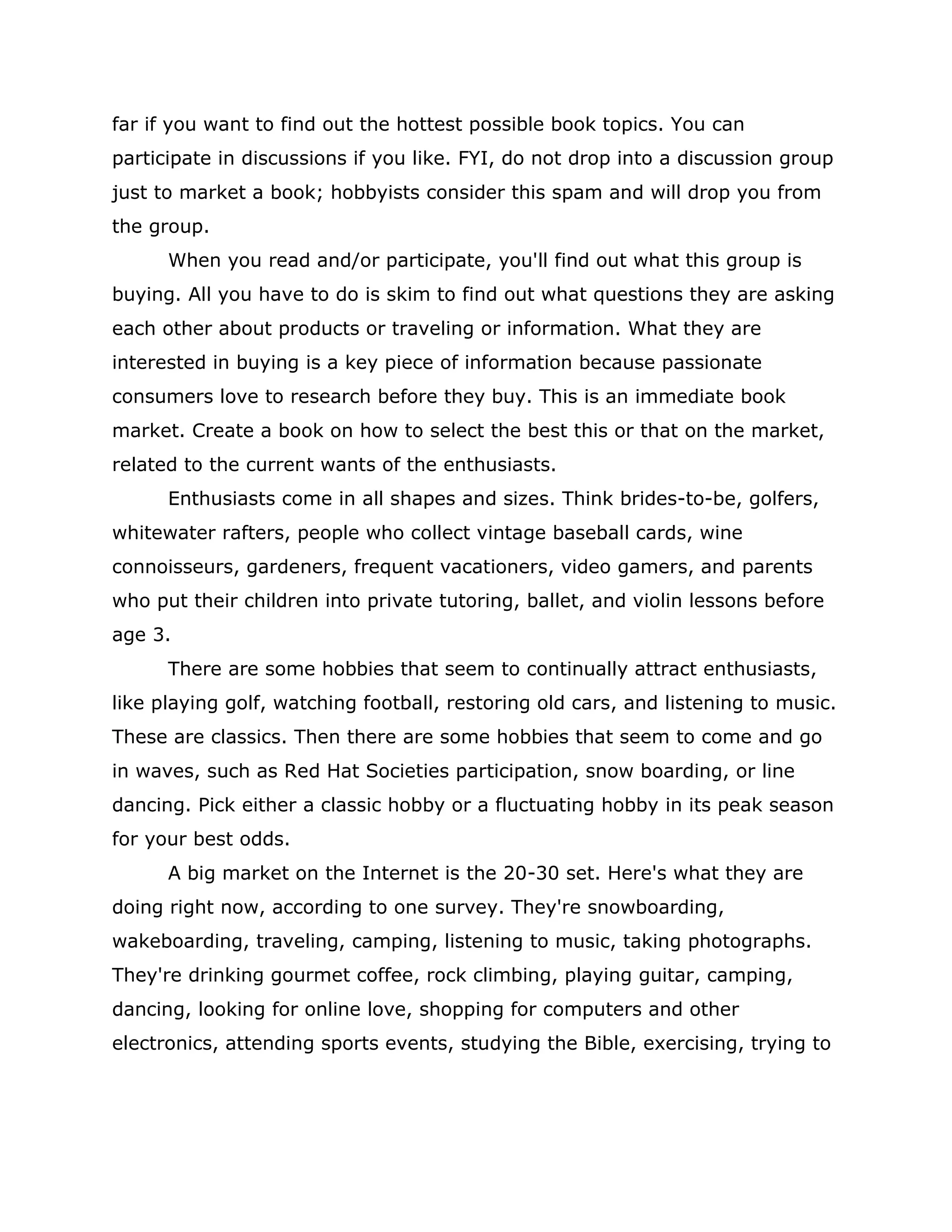 Writing your own book | PDF