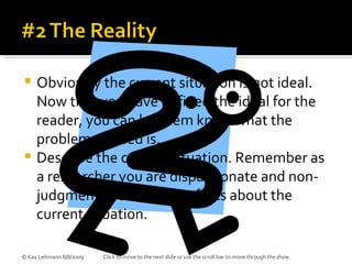 Writing Your Problem Statement | PPS