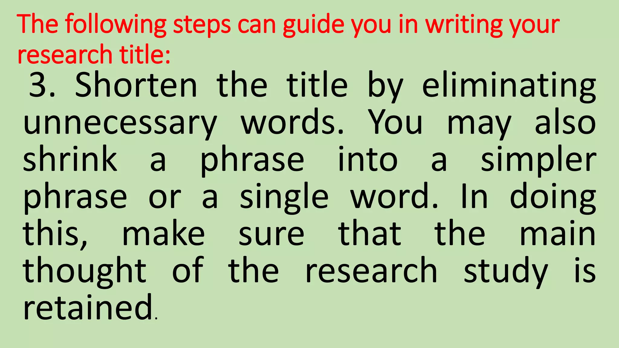 WRITNG A RESEARCH TITLE.pptx