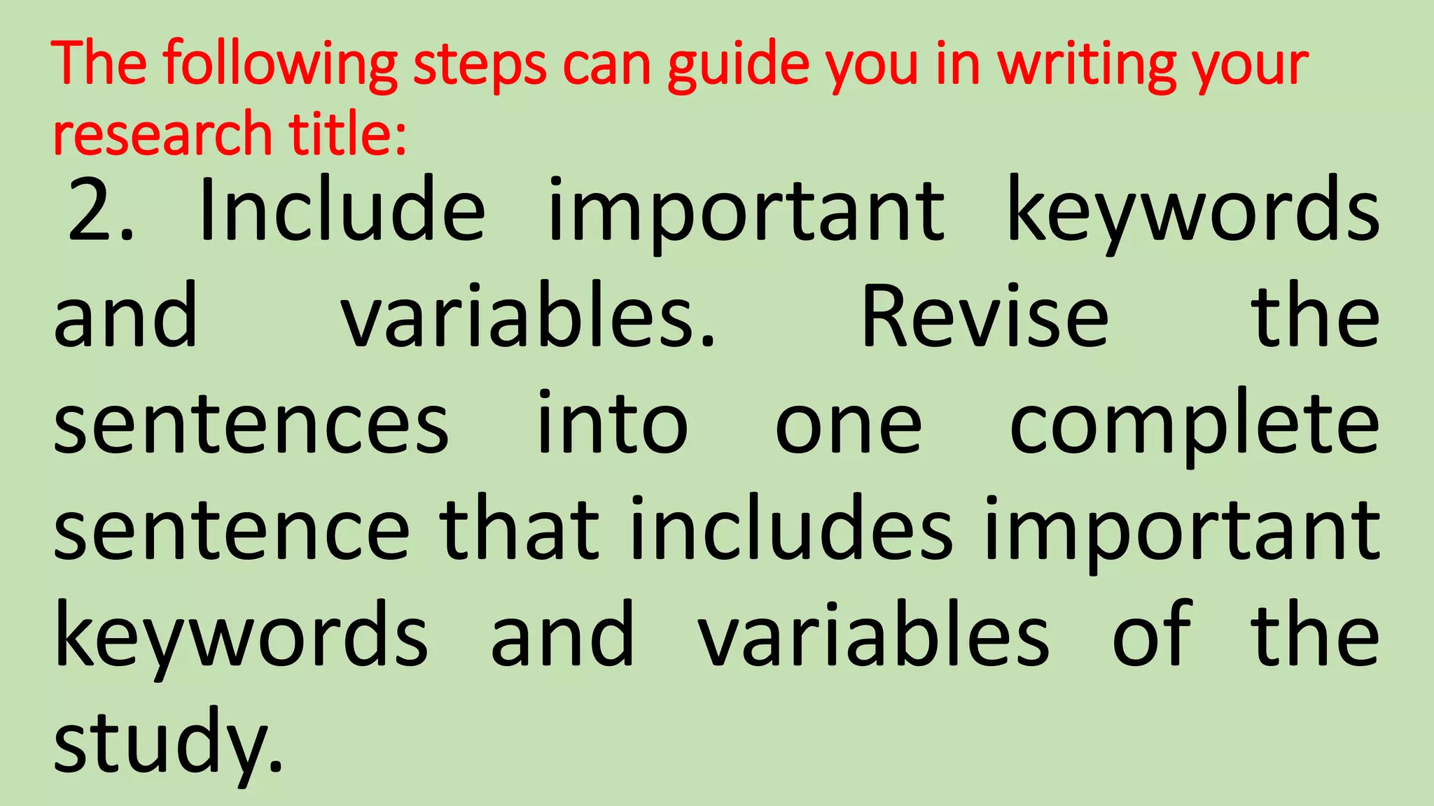 WRITNG A RESEARCH TITLE.pptx