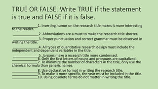 WRITNG A RESEARCH TITLE.pptx