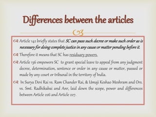 Writ petitions revised | PPTX